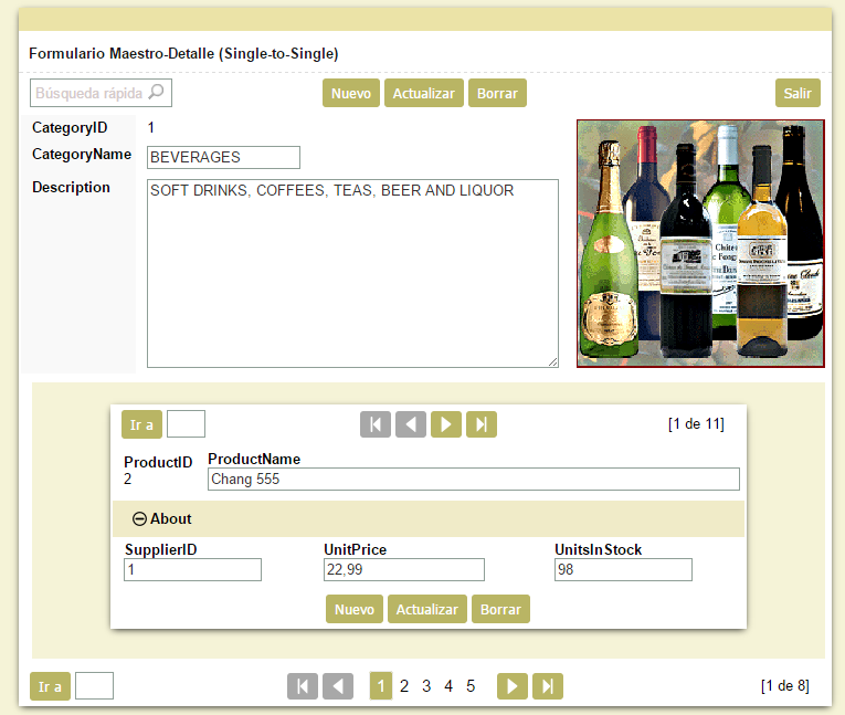 Maestro-Detalle (Single-a-Single)