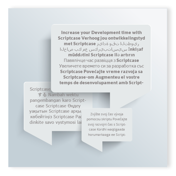 Internationalization - Features - Scriptcase